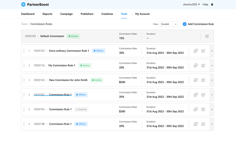 品牌 - PartnerBoost